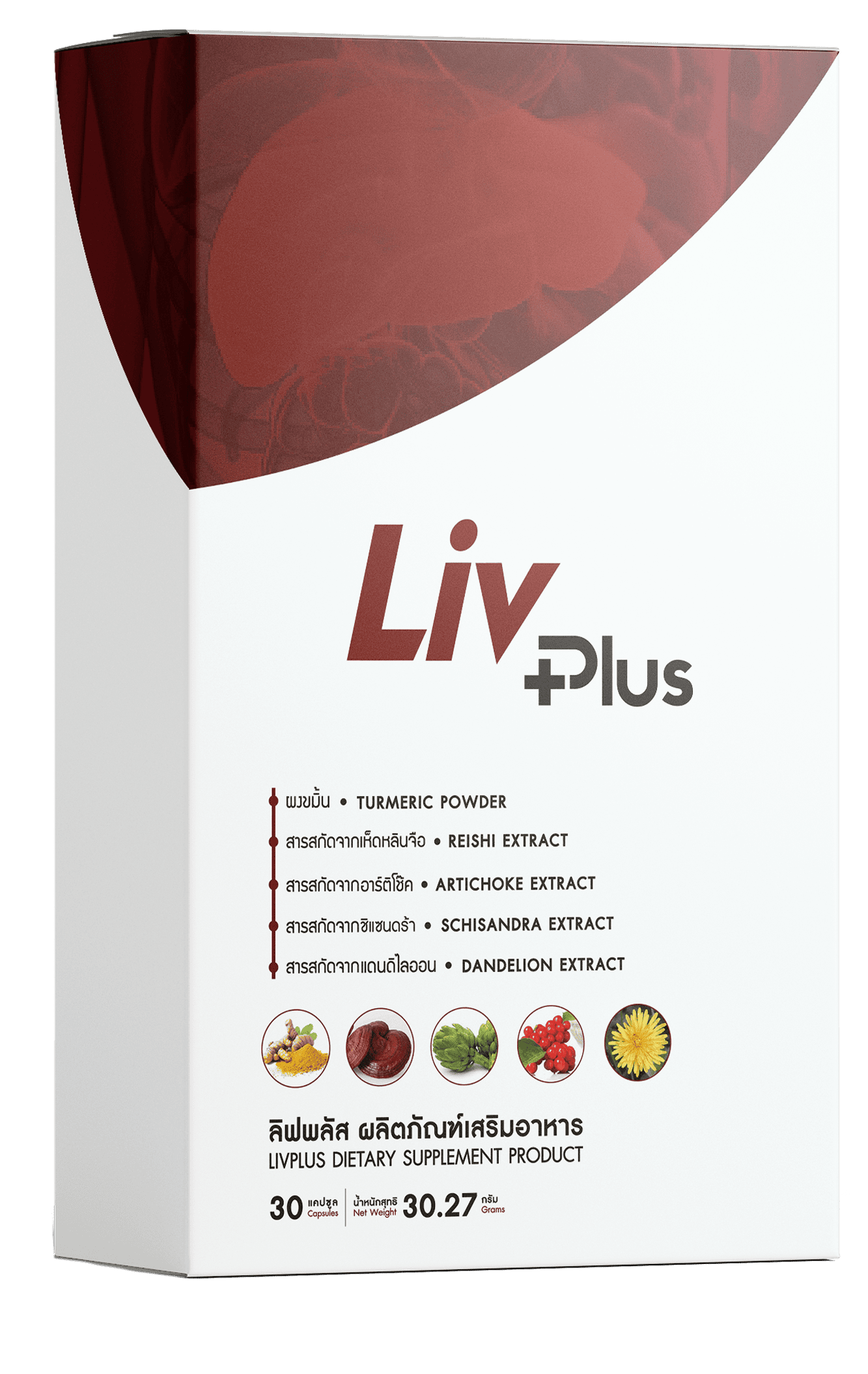 ลิฟพลัส อาหารเสริมระบบทางเดินอาหารและตับ | Livplus TH